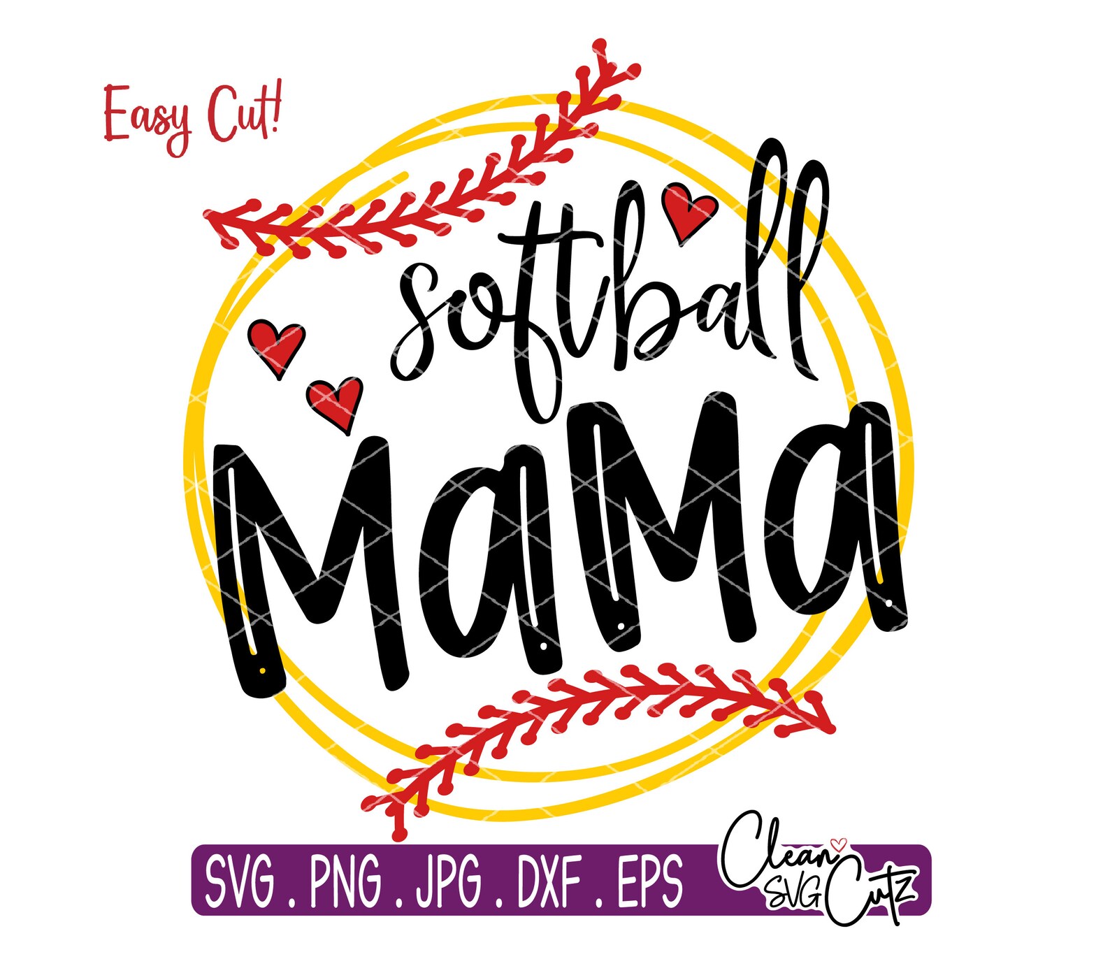 Softball Mama Svg Softball Svg Softball Cut File Softball | Etsy