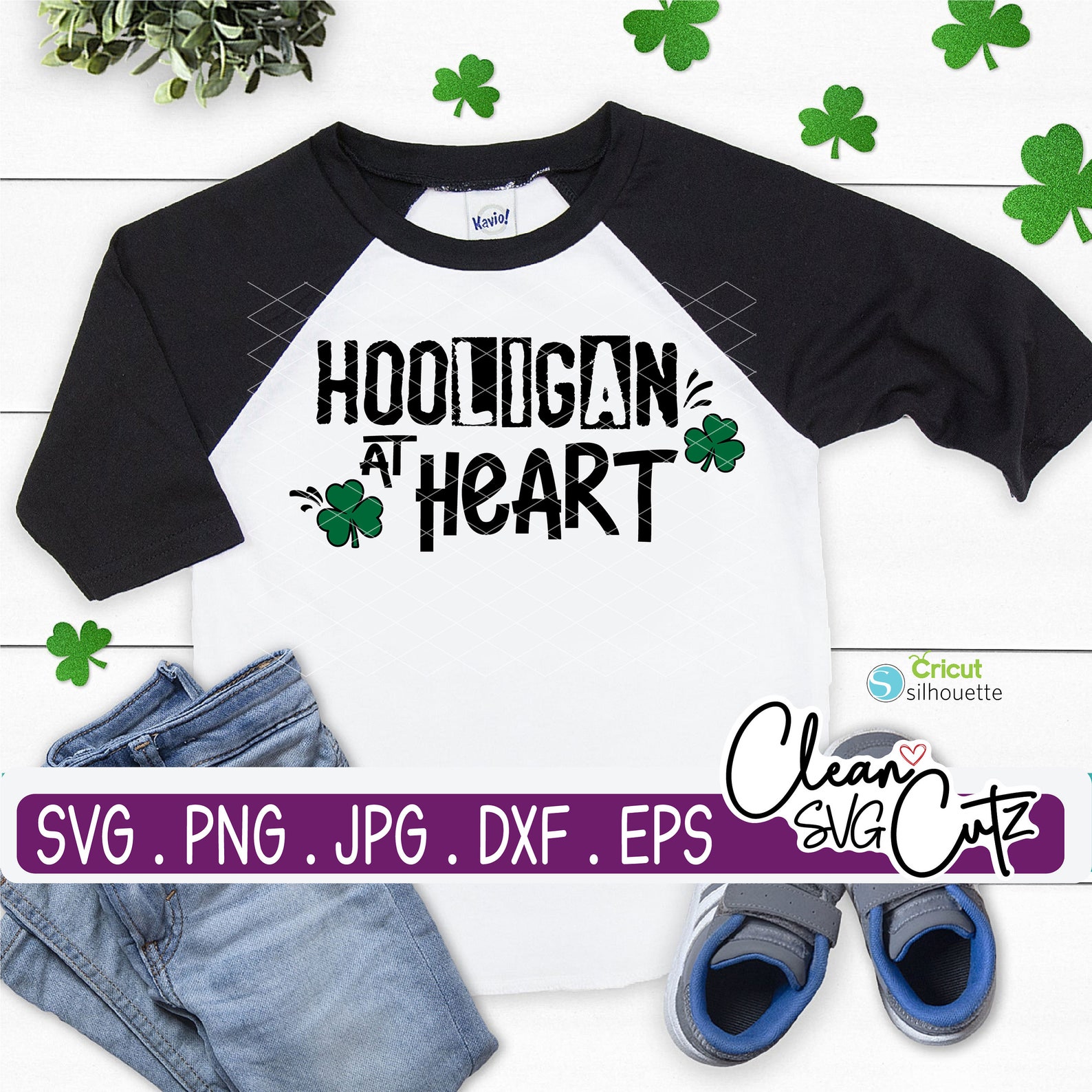 Hooligan at Heart SVG Layered SVG Cut File Cricut Digital - Etsy