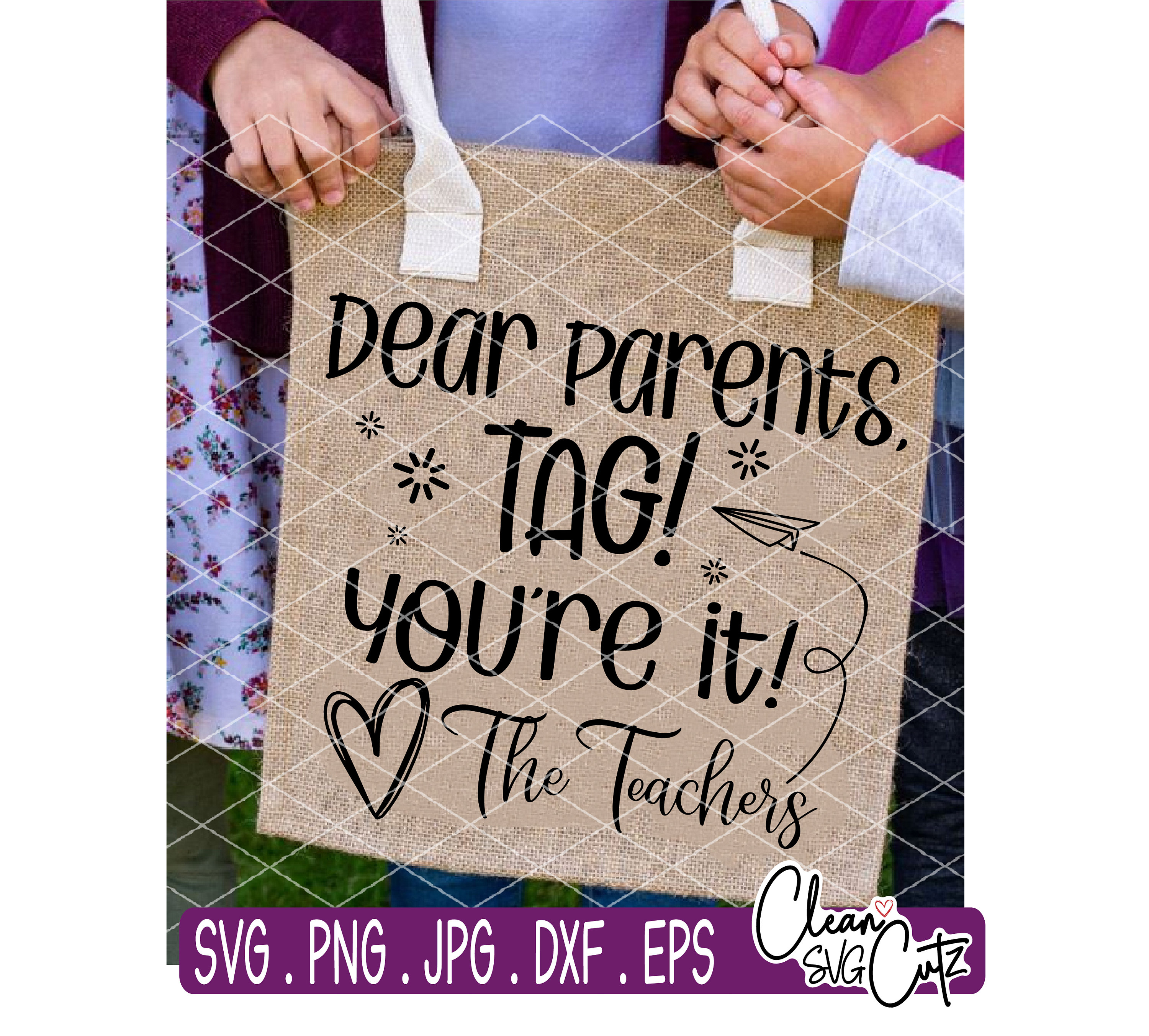 Parents Tag You're it SVG End of school 2021 SVG Peace | Etsy