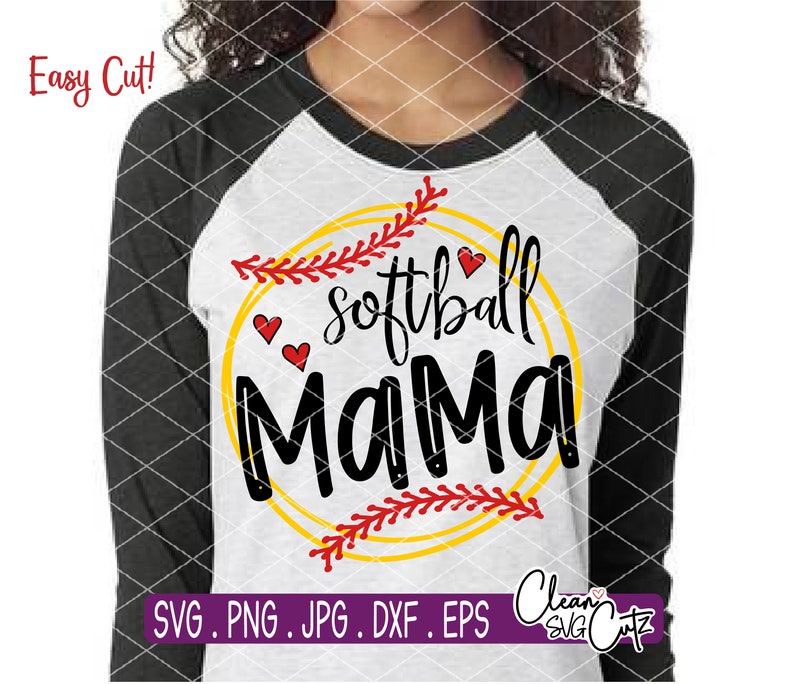 Softball Mama Svg Softball Svg Softball Cut File Softball - Etsy