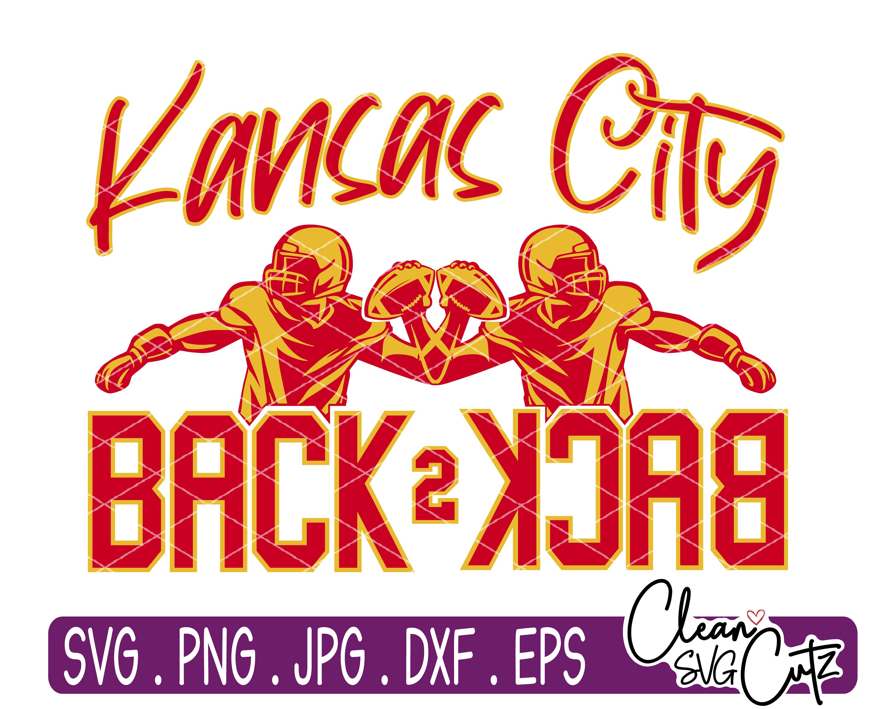 Kansas City Back to Back SVG Mahomes Svg KC Chiefs Svg I - Etsy