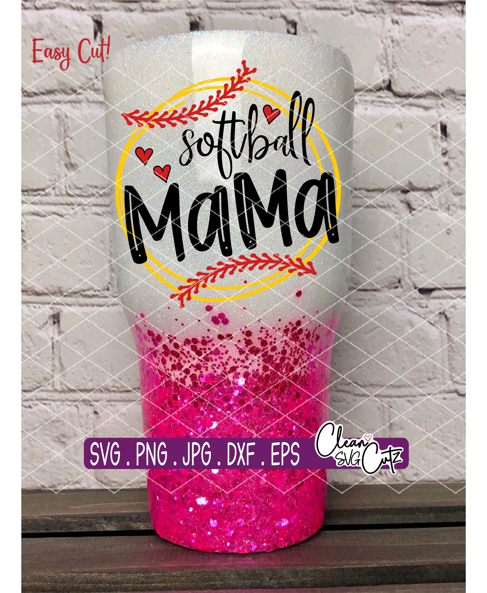 Softball Mama Svg Softball Svg Softball Cut File Softball | Etsy