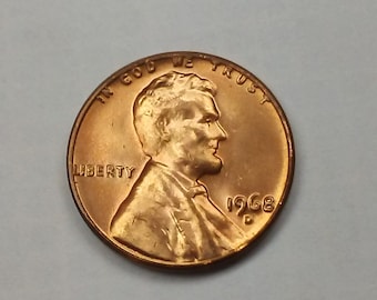 US 1968-D Lincoln Cent Penny - Etsy