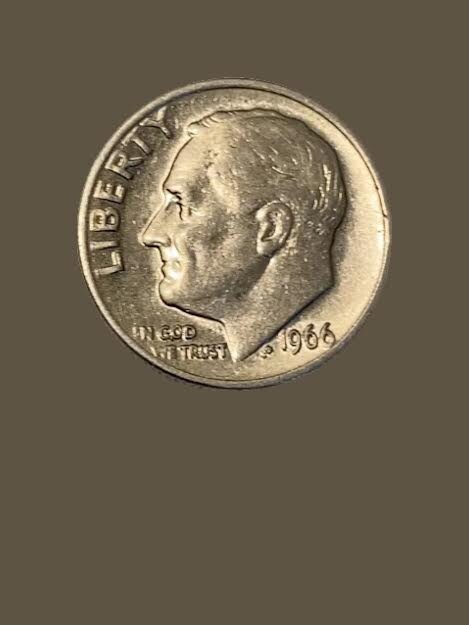 1966 Roosevelt Dime - Etsy