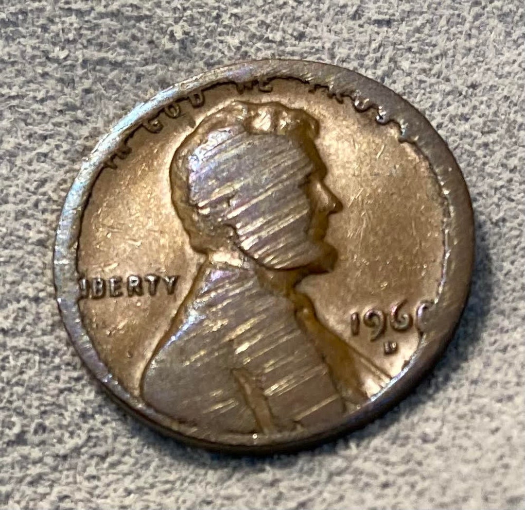 1968 D error Lincoln Memorial Coin - Etsy