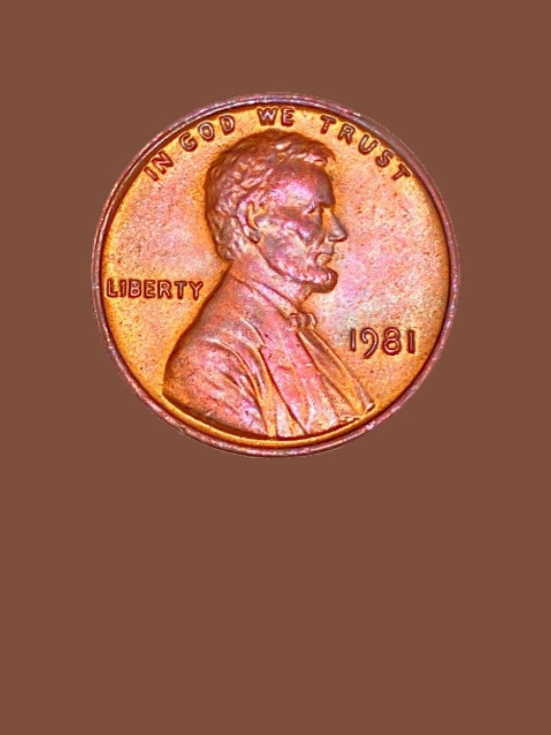 1981 Lincoln Memorial One Cent Coin - Etsy