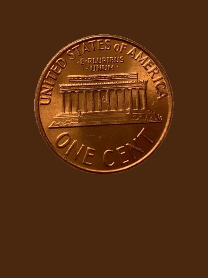 1974 Lincoln Memorial One Cent Coin - Etsy
