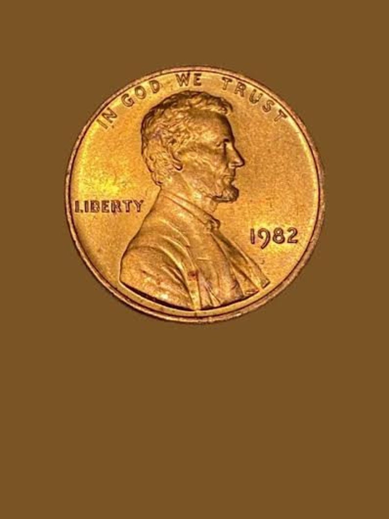 1982 Lincoln Memorial One Cent Coin - Etsy