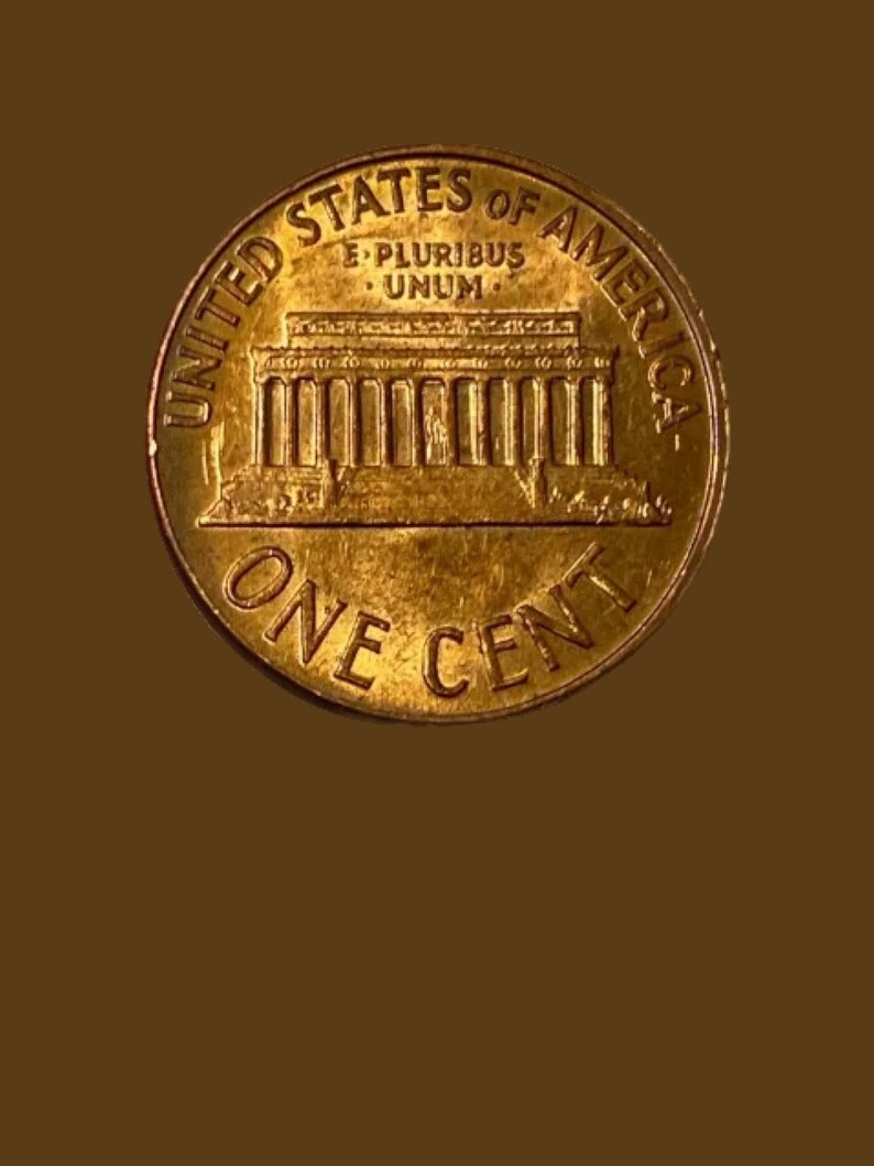 1968 S Lincoln Memorial One Cent Coin - Etsy