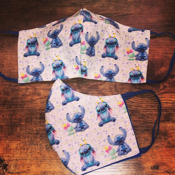 Stitch Face Mask - Etsy