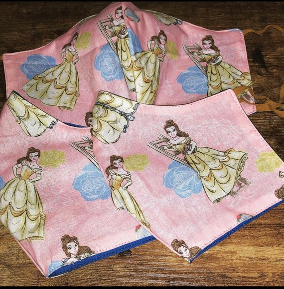 Princess Belle Face Mask - Etsy