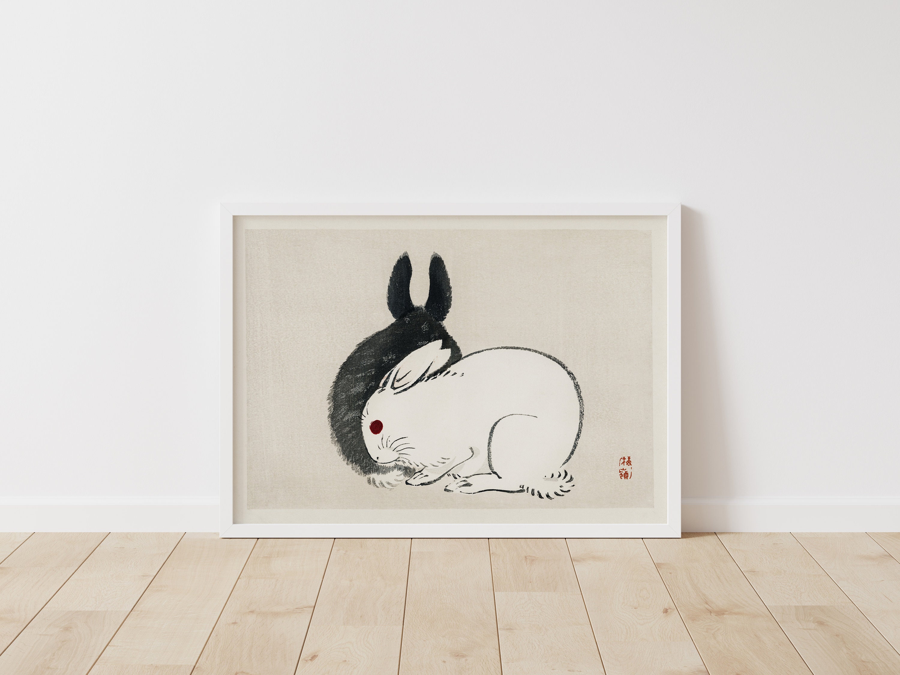 Japanese Rabbit Art