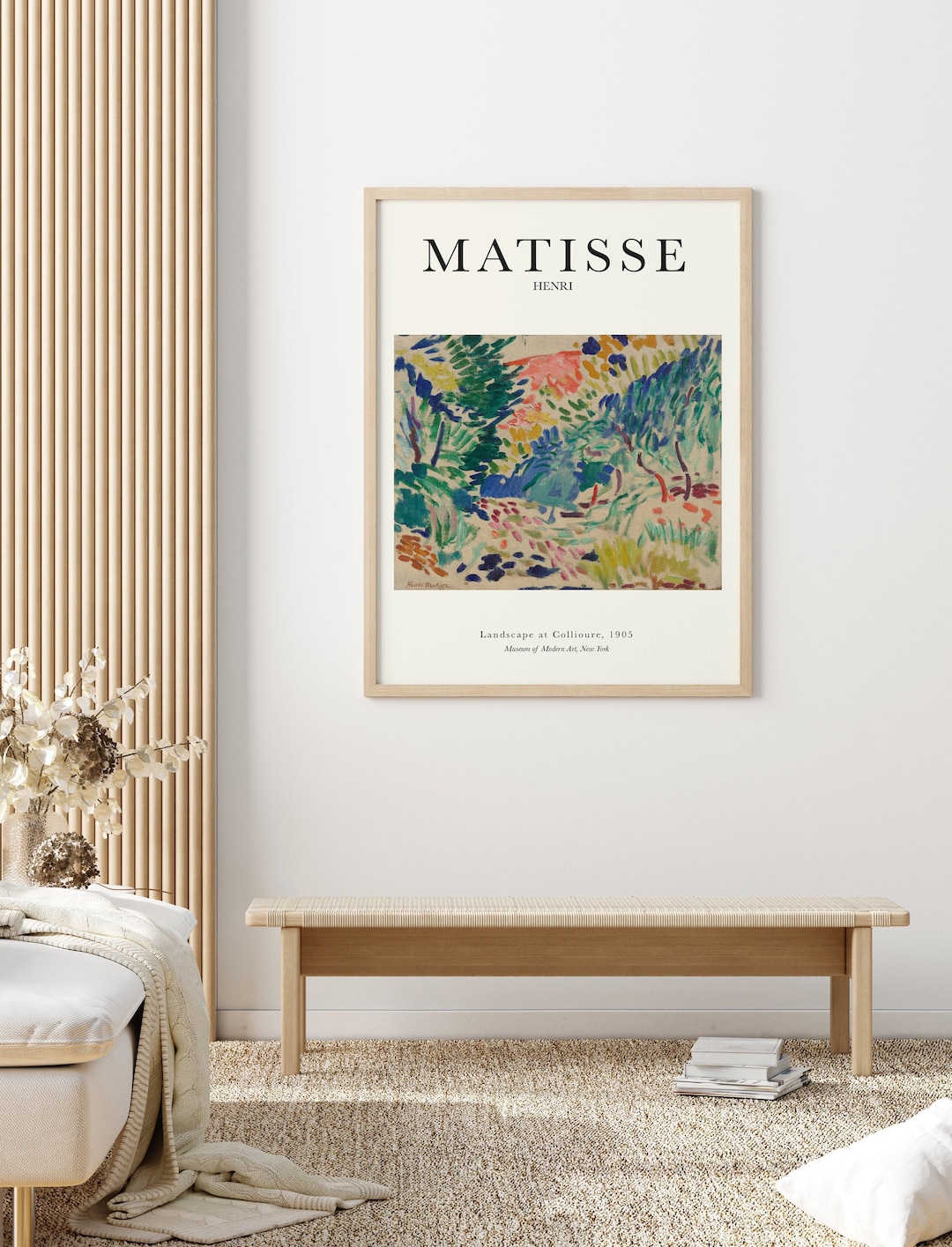 Impression Matisse, affiche Matisse, impression d'art paysage à ...