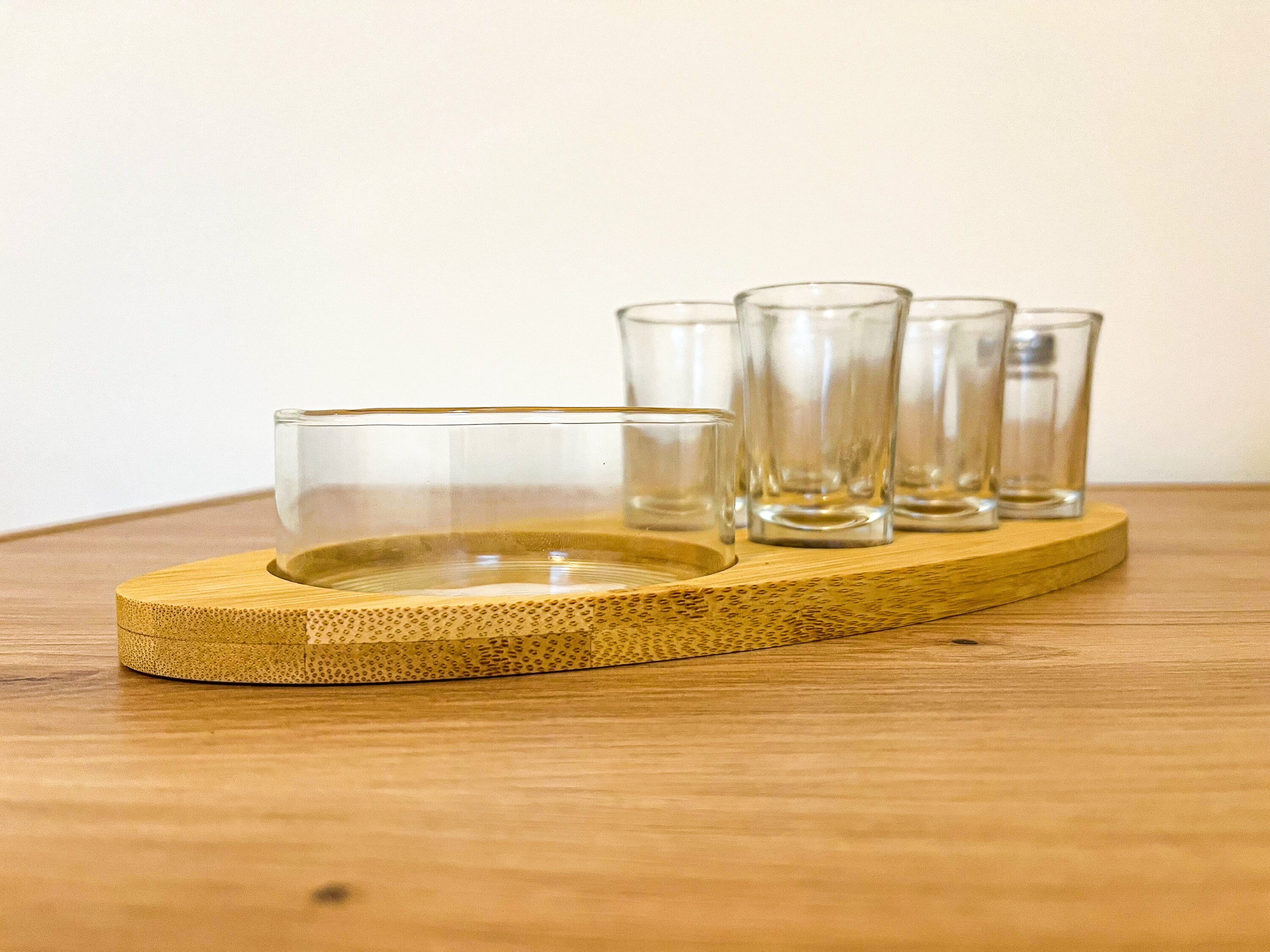 Personalized Tequila Board Starter Set Made of Bamboo Wood Engraving - Etsy