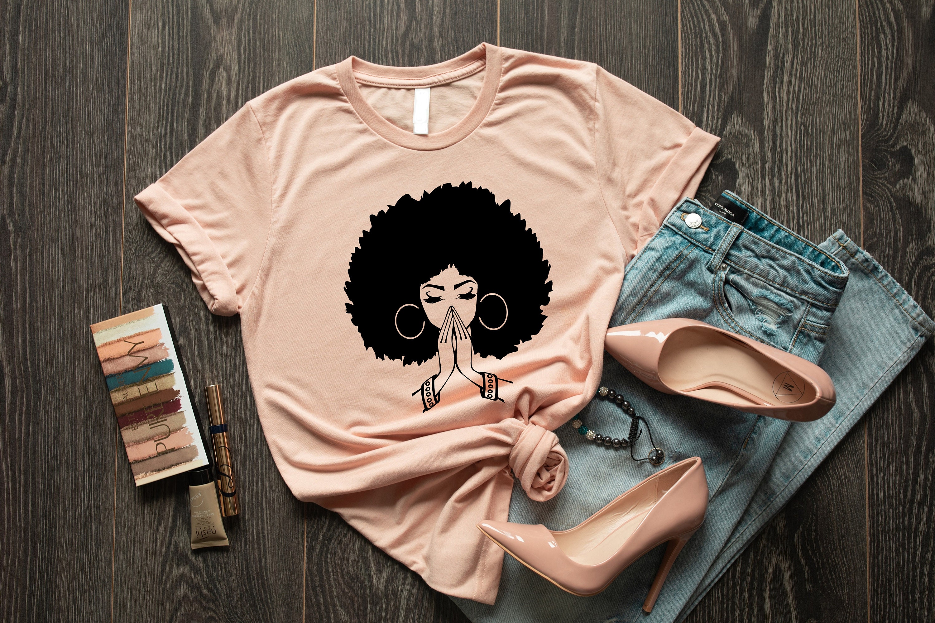 Afro Women Shirt, Afro Girl, Black Girl Shirt, Black Girl Gifts, Black ...