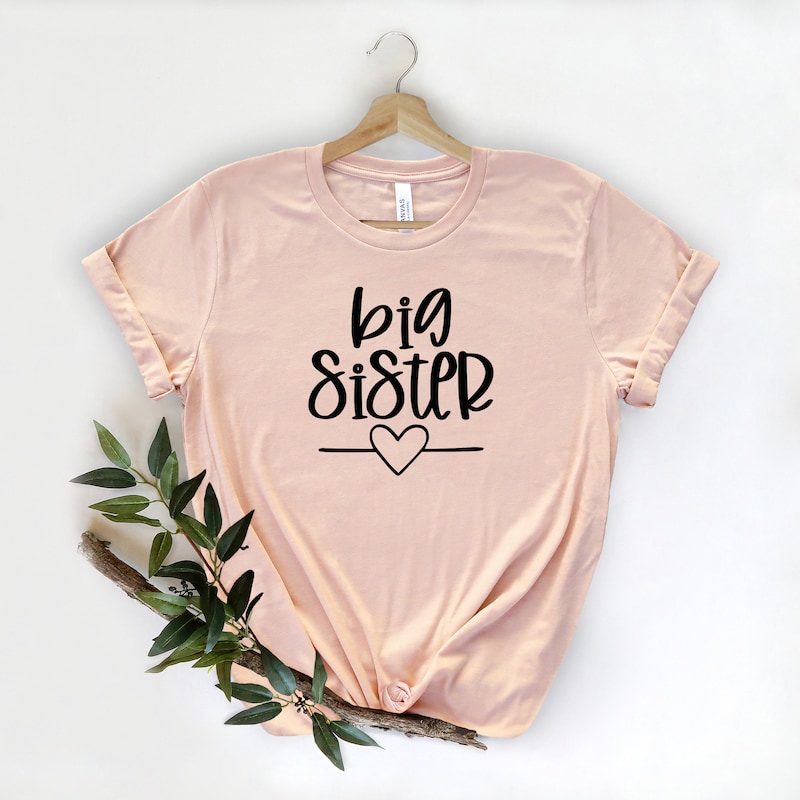 Big Sister Tshirt - Etsy
