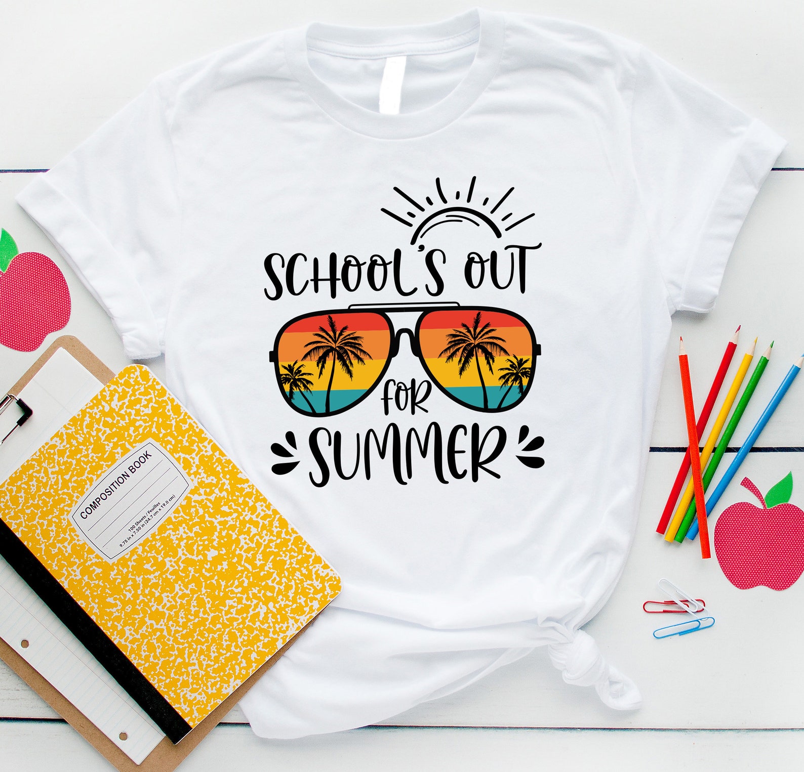 School's Out for Summer Shirt, Summer Shirt, Vacation Shirt, Teacher ...