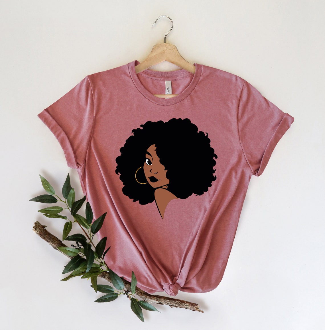 Afro Women Shirt Black Women Shirt Cute Women Shirt Gift to | Etsy