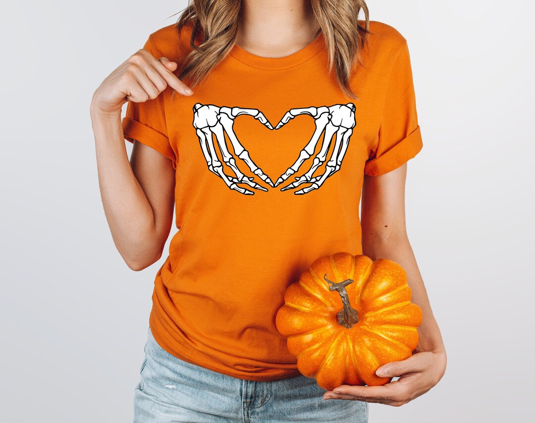 Halloween Skeleton Hands Shirt,halloween Shirt,halloween Costumes ...