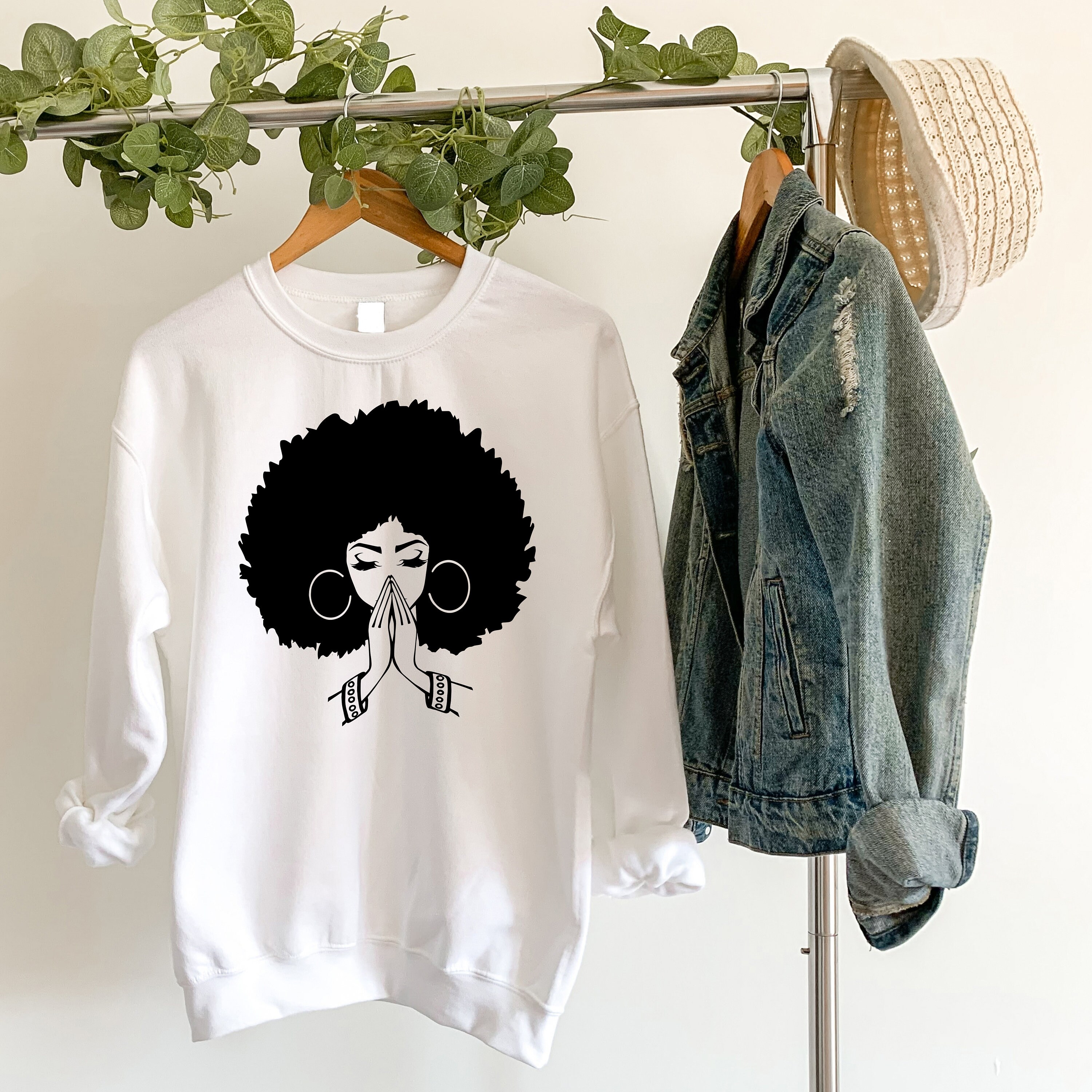 Afro Women Shirt, Afro Girl, Black Girl Shirt, Black Girl Gifts, Black ...