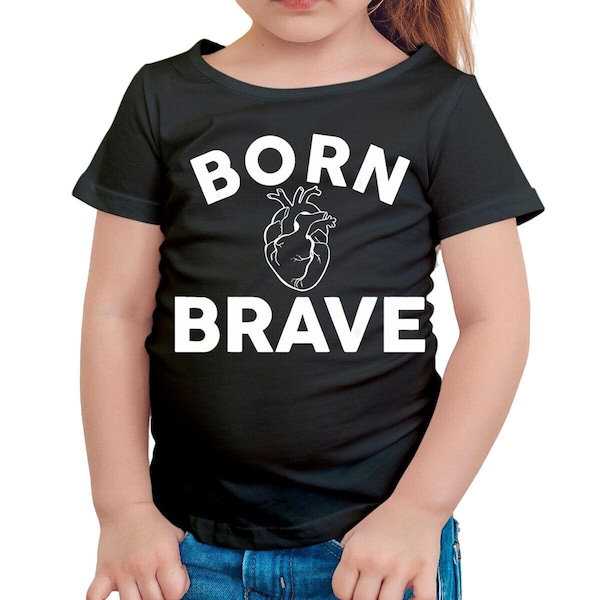 Born Brave Tee Shirt - Etsy UK