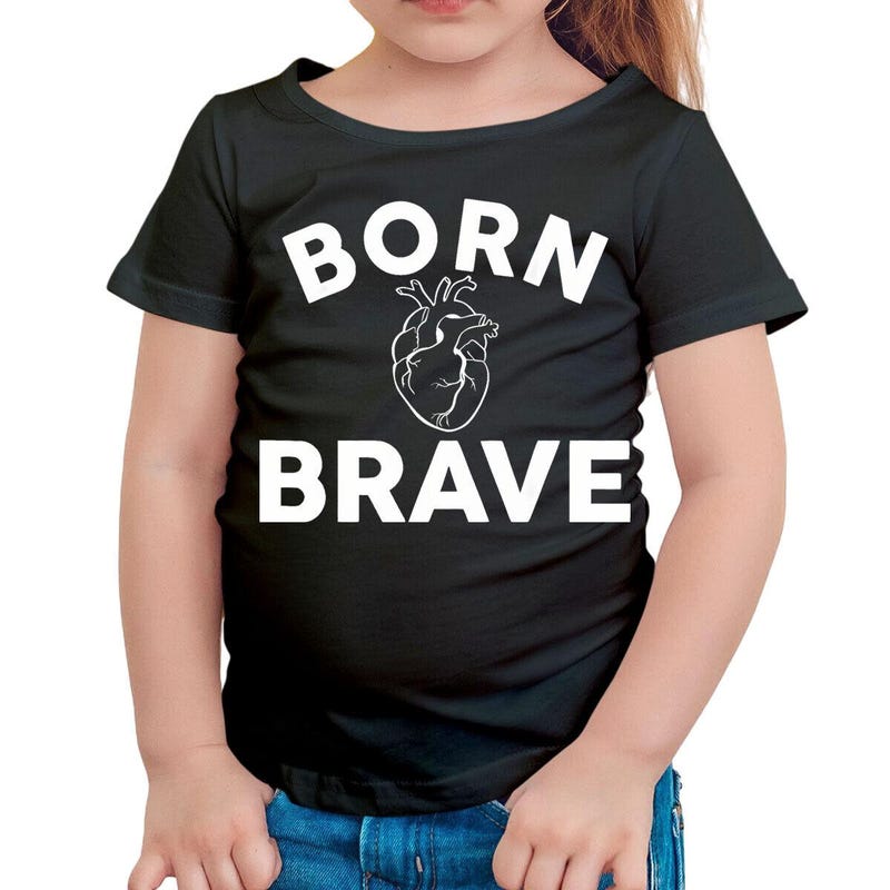 Born Brave Tee Shirt - Etsy UK