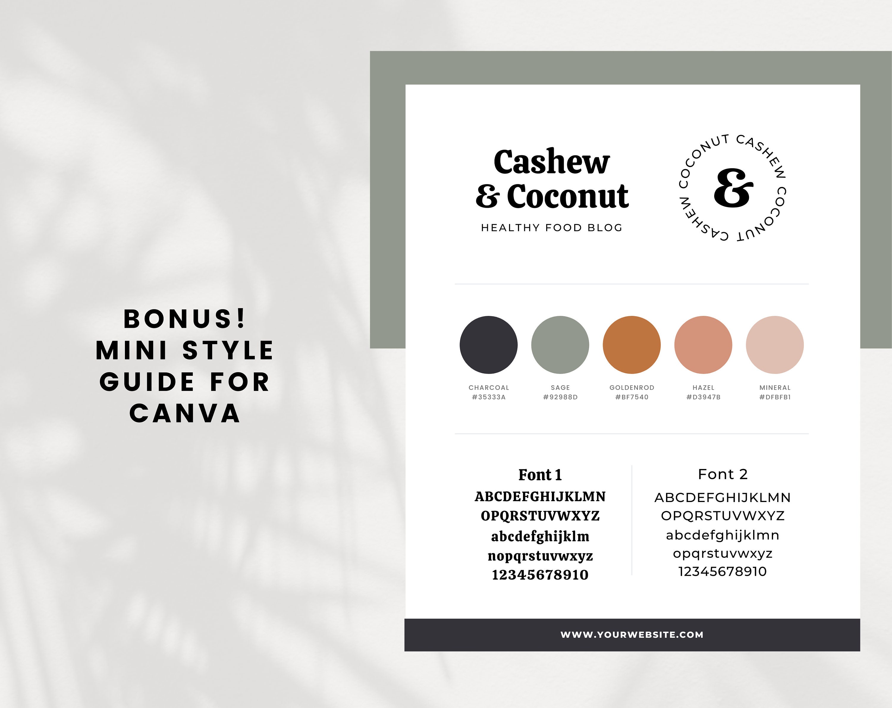 Food Blog Logo Design Canva, Modern Logo Template Canva, Wellness Logo ...