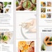 JOY Canva Ebook Cookbook Template for Nutritionists, Health Coaches, Food Bloggers for Designing ...