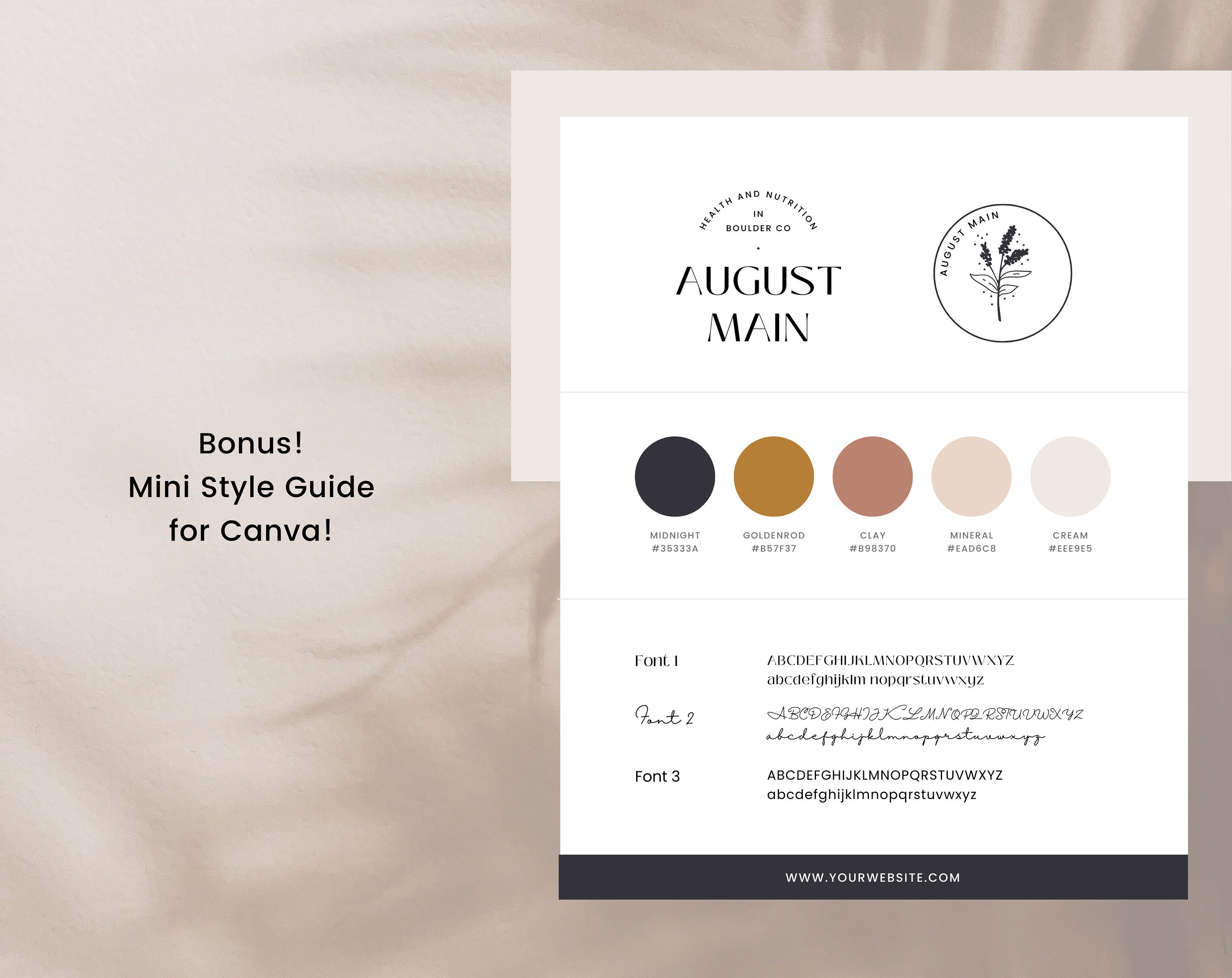 Nutrition Logo Template Canva Health Coach Logo Design Canva - Etsy