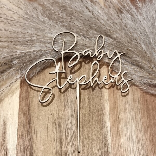 Keepsake Cake Topper - Etsy