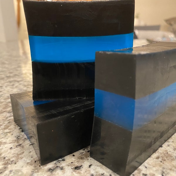 Blue Soap - Etsy