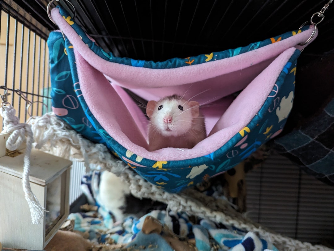 Berry Bear , Rat Hammock, Extra Plush Absorbent Rat Hammock, Dubble ...