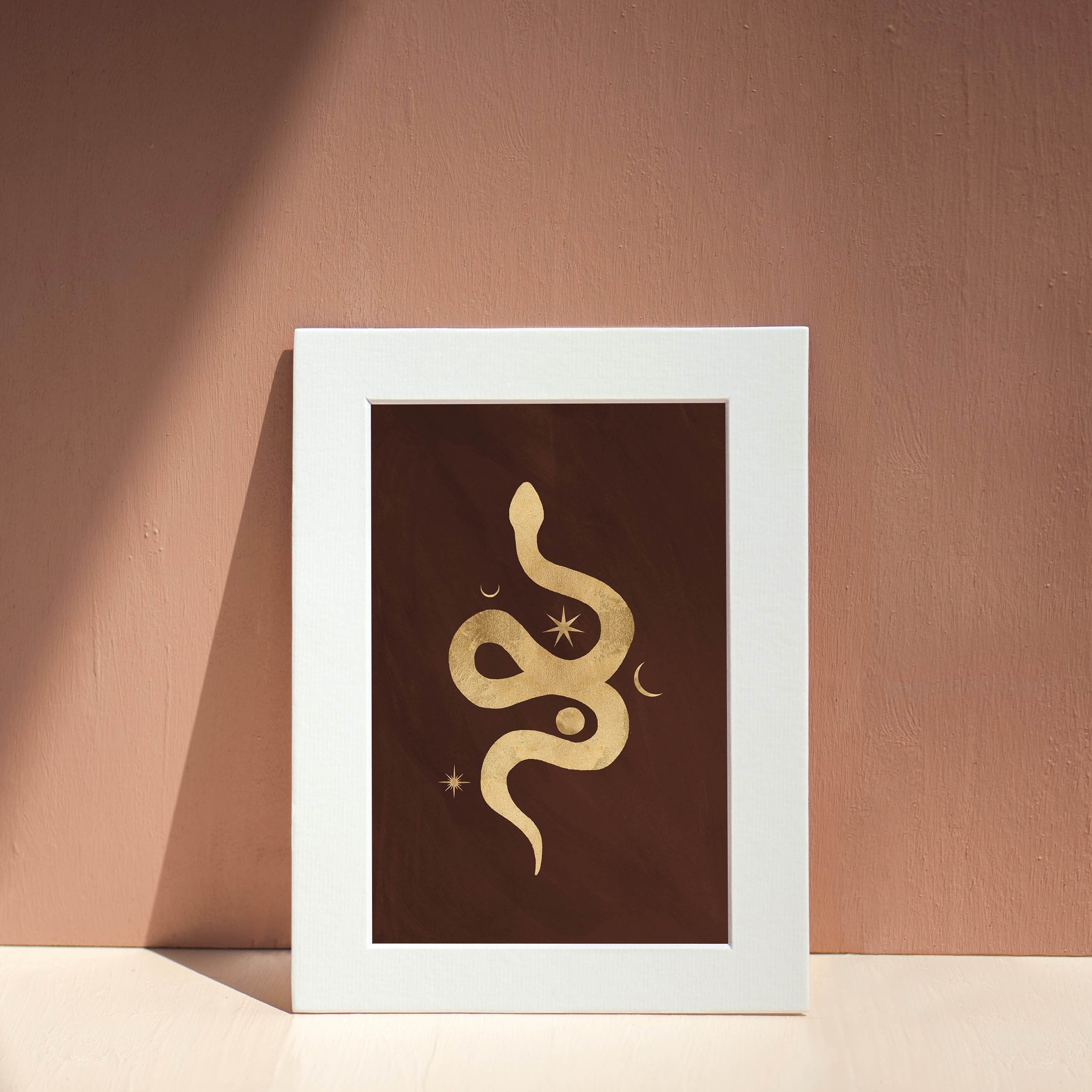 Spirit Animal Snake Poster Print Celestial, Serpent, Poster, Spiritual ...