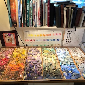 XL Studio Pastel Box - (holds 1000 Half Sticks of Pastel) - No Pastels ...