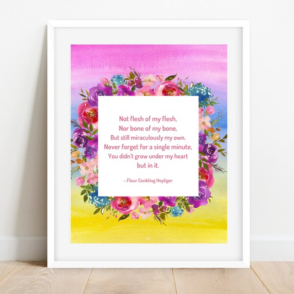 Adoption Poem - Etsy