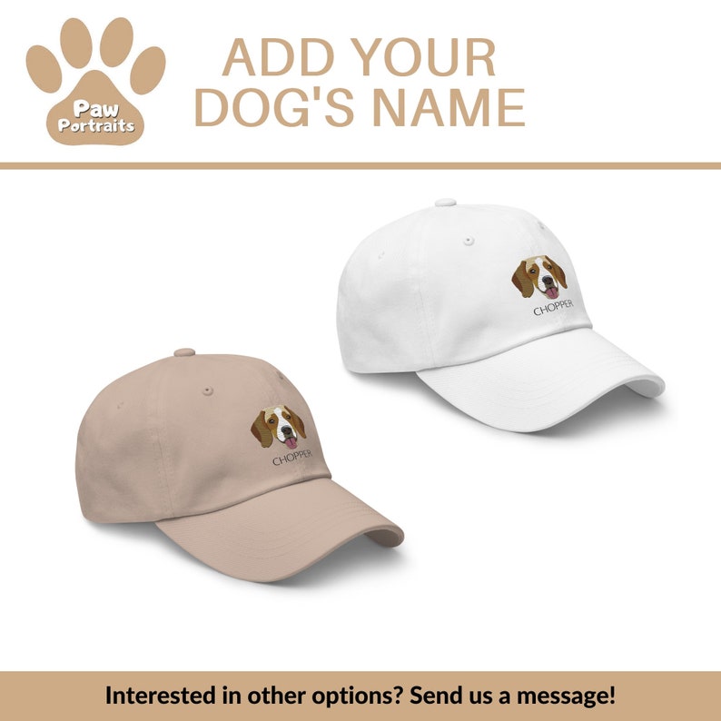 Custom Embroidery Dog Hat Personalized Embroidered Pet Hat Photo and ...