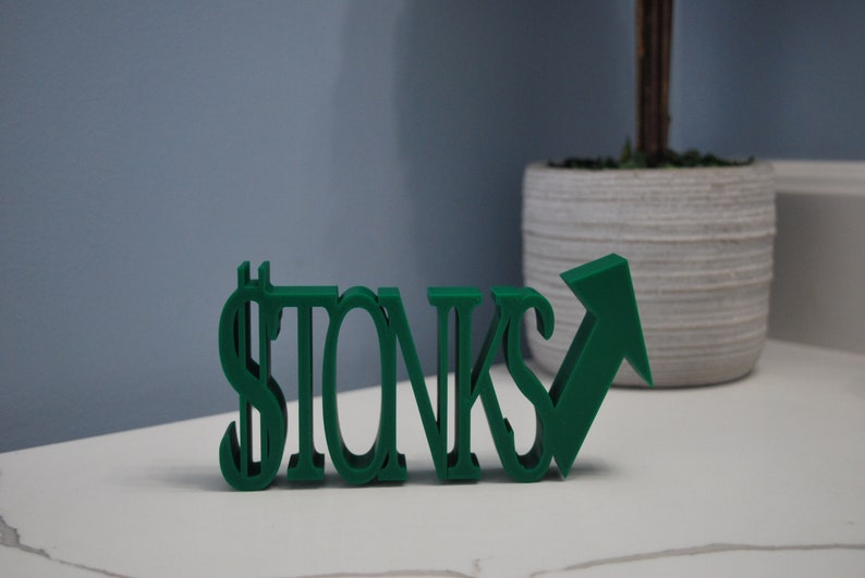 STONKS Sign Unique Desk Sign, Memorable Gift, Gag Gift, Meme - Etsy