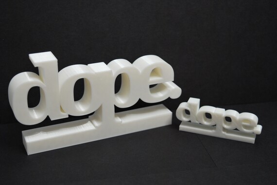 Dope Dope Sign Gift for Teen Room Decoration White | Etsy