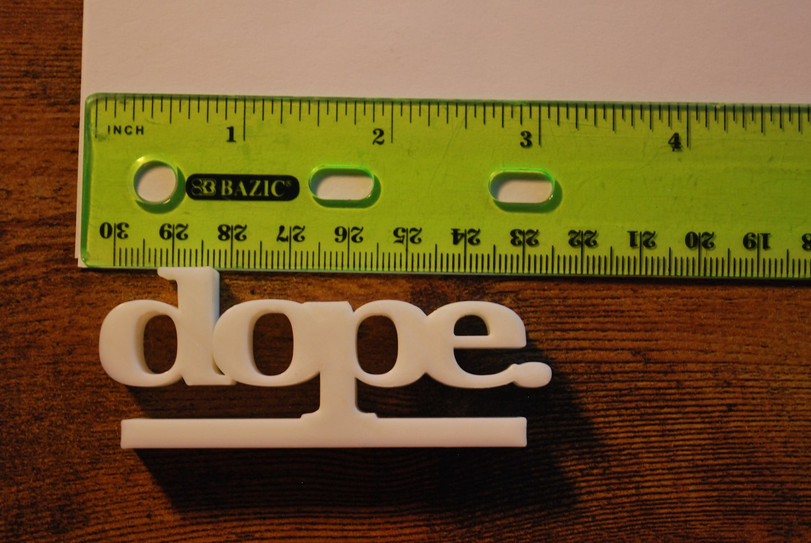 Dope Dope Sign Gift for Teen Room Decoration White Sign Desk Sign ...