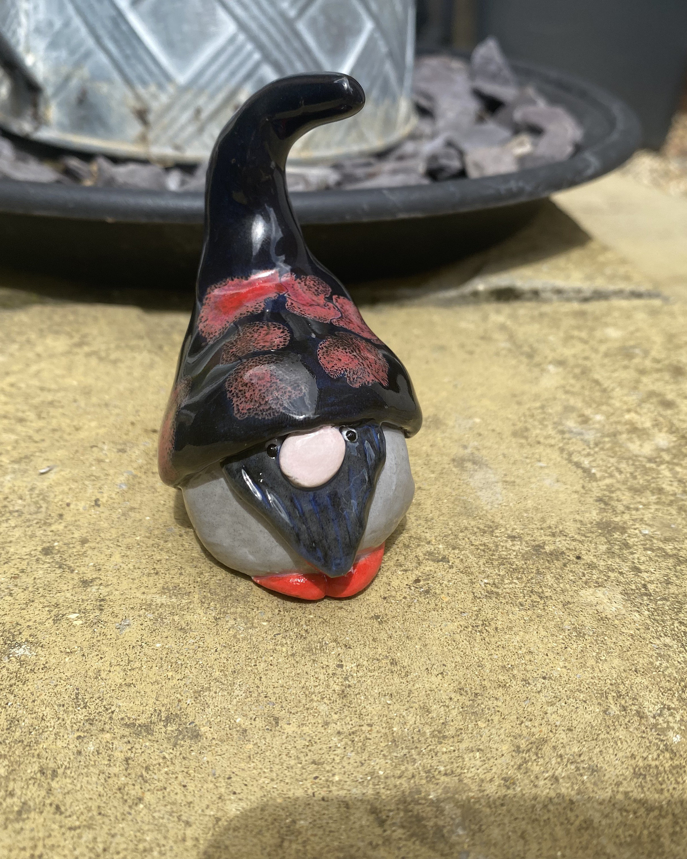 Handmade ceramic gnome gonk elf miniature Cambridge united | Etsy