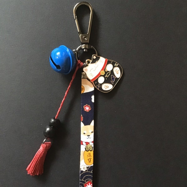 Maneki Neko Keychain - Etsy