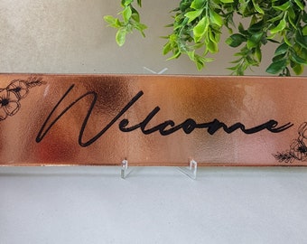 Ceramic Welcome Sign | Etsy UK