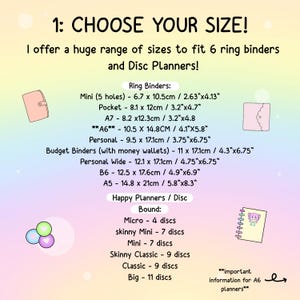 Rainbow Heart Planner Dividers for Ring & Disc Binder, Side Tab Set of ...