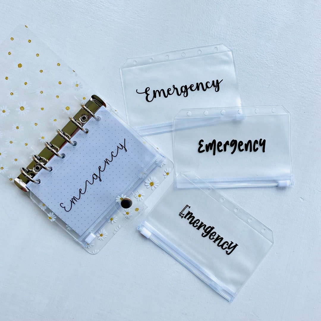 A7 Personalised Mini Cash Envelopes for Budget Binder, Wallets for ...