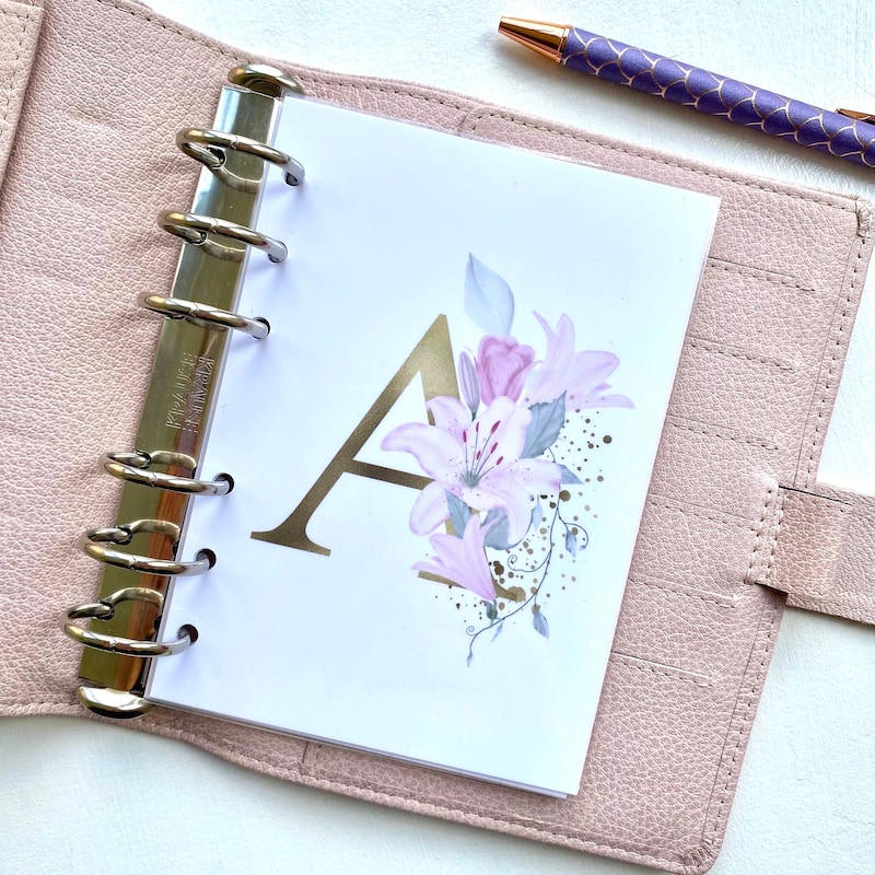 Filofax Dashboard - Etsy