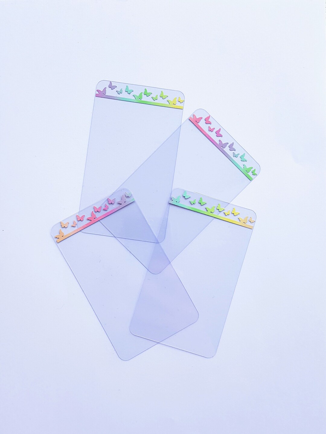 Pastel Butterfly Journal Cards: Mini Planner Dashboards and Pocket Deco ...