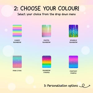 Rainbow Heart Planner Dividers for Ring & Disc Binder, Side Tab Set of ...