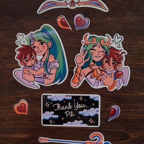 Hm. Kid Icarus Sticker - Etsy