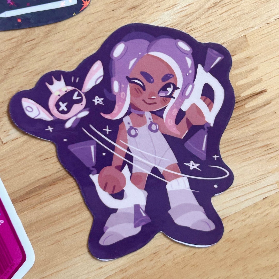 Splatoon 3 Side Order Agent 8 Sticker - Etsy
