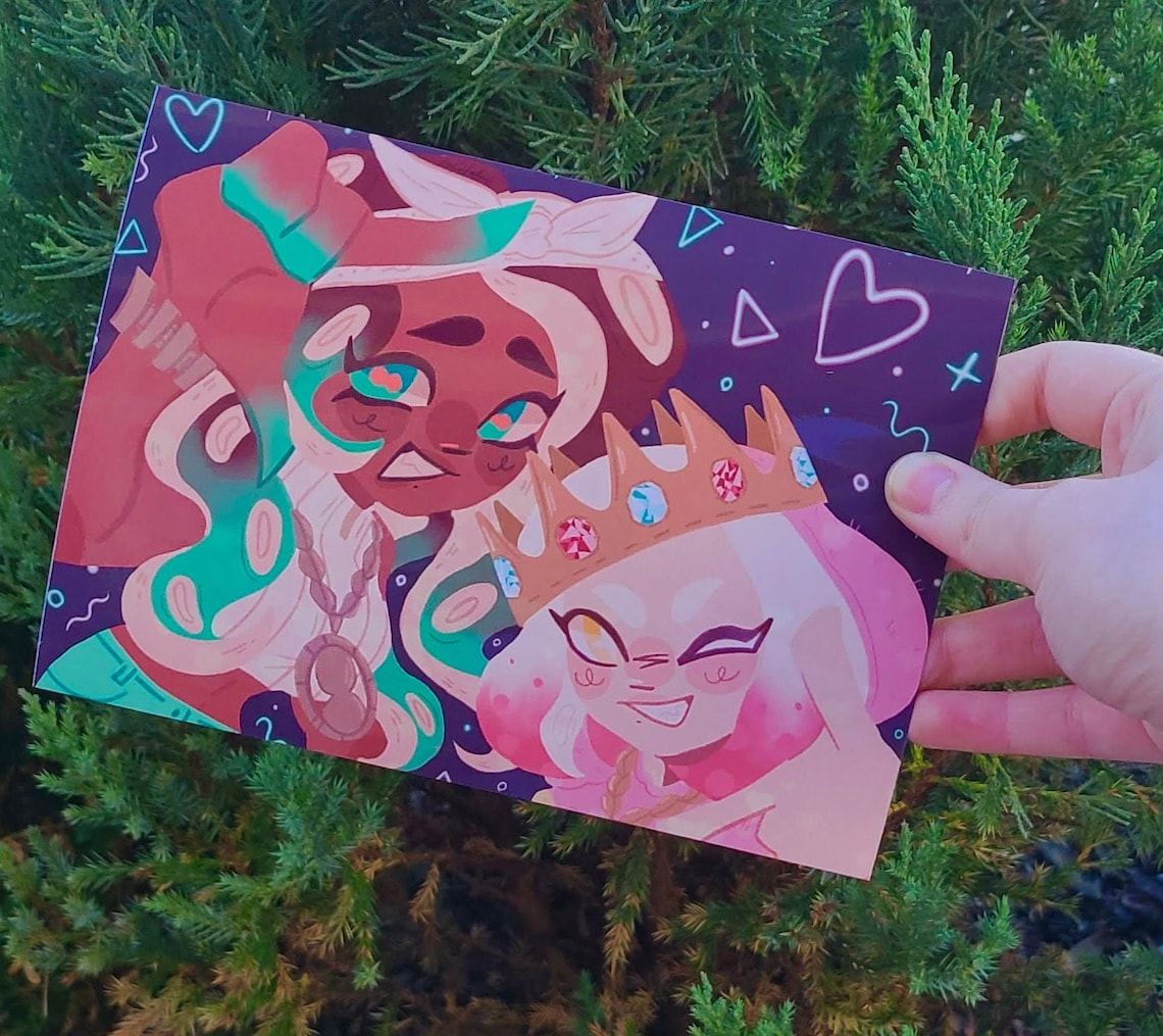 Splatoon Octo Expansion Pairs Prints - Etsy
